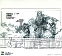 GHOST IN THE SHELL MEGATECH BODY.Cd.,LTD. | SRCS-8382~3 - VGMdb