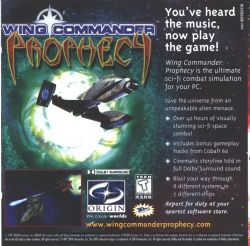 Wing Commander Prophecy Original Soundtrack | 0022852CIN - VGMdb