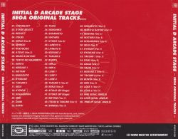 INITIAL D ARCADE STAGE ~SEGA ORIGINAL TRACKS~ | WWCE-31030 - VGMdb