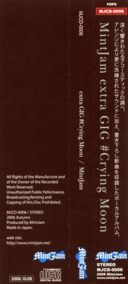 extra GIG #Crying Moon | MJCD-0006 - VGMdb