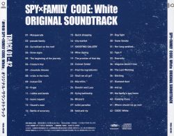 SPY×FAMILY CODE: White ORIGINAL SOUNDTRACK | THCA-60288 - VGMdb