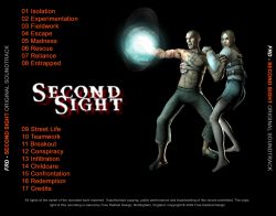 Second Sight Original Soundtrack - VGMdb