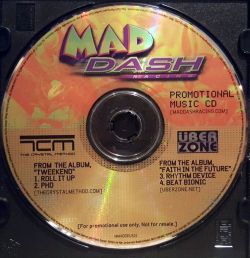 Mad Dash Racing Promotional Music CD | MMADDOUS21 - VGMdb