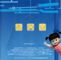 Monsters, Inc. (An Original Walt Disney Records Soundtrack) | 0927-43487-2 - VGMdb