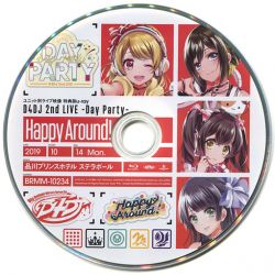 D4DJ 2nd LIVE -Day Party- / Happy Around! | BRMM-10234 - VGMdb
