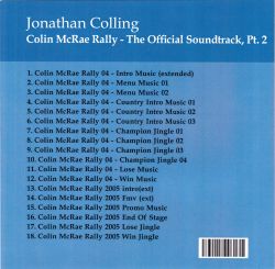 Colin McRae Rally The Official Soundtrack, Pt. 2 - VGMdb