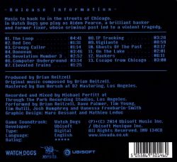WATCH_DOGS Original Game Soundtrack | INV134CD - VGMdb