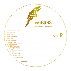 WiNGS - 10th anniversary instrumental - SIDE R | DWEX-0053 - VGMdb