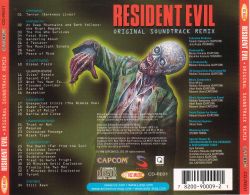 Resident Evil Original Soundtrack Remix | CD-RE01 - VGMdb