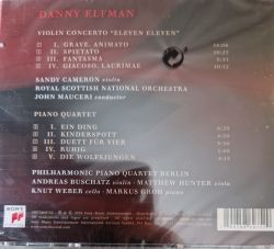 Violin Concerto "Eleven Eleven"/Piano Quartet / Danny Elfman ...