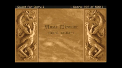 Quest for Glory I: So You Want To Be A Hero - VGMdb